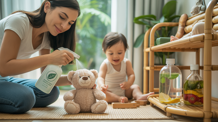 Natural Soft-Toy & Play-Mat Care: Low-Residue Cleaning Methods Safe fo